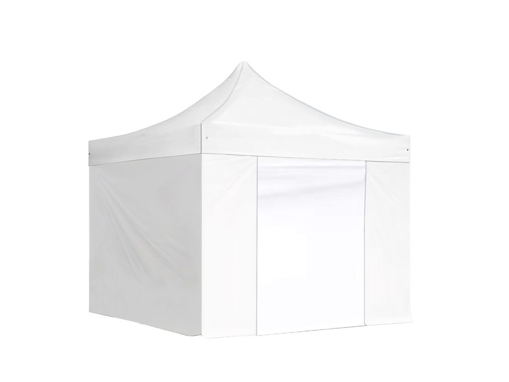 UK Tents - 3x3m Pop Up Gazebo Premium 4 sides White