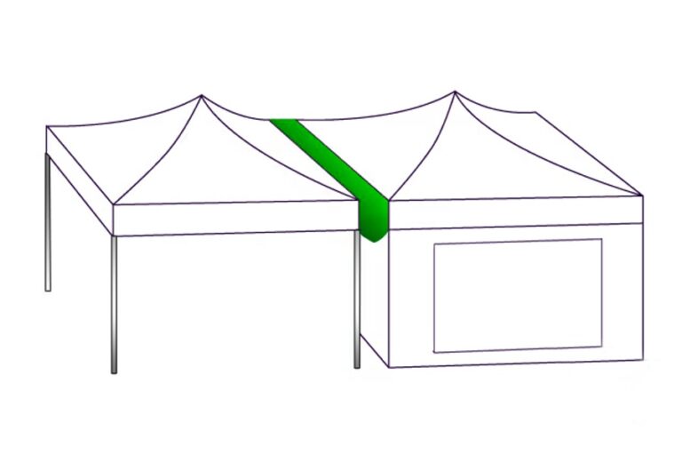 UK Tents - 3m Pop Up Gazebo Gutter