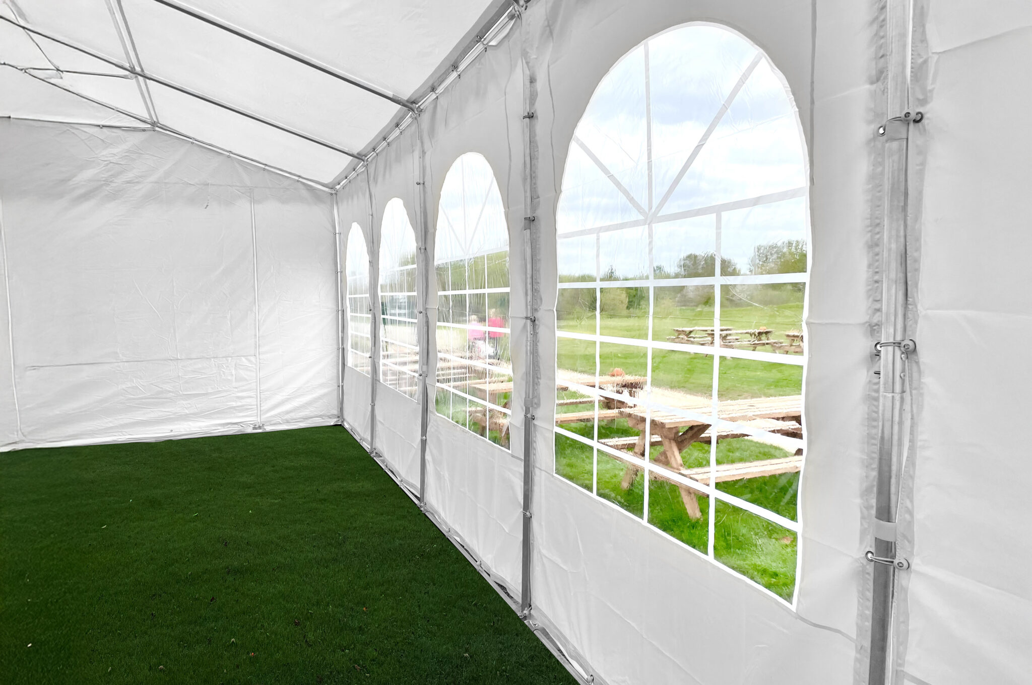UK Tents - 8x18m Elite PVC Marquee