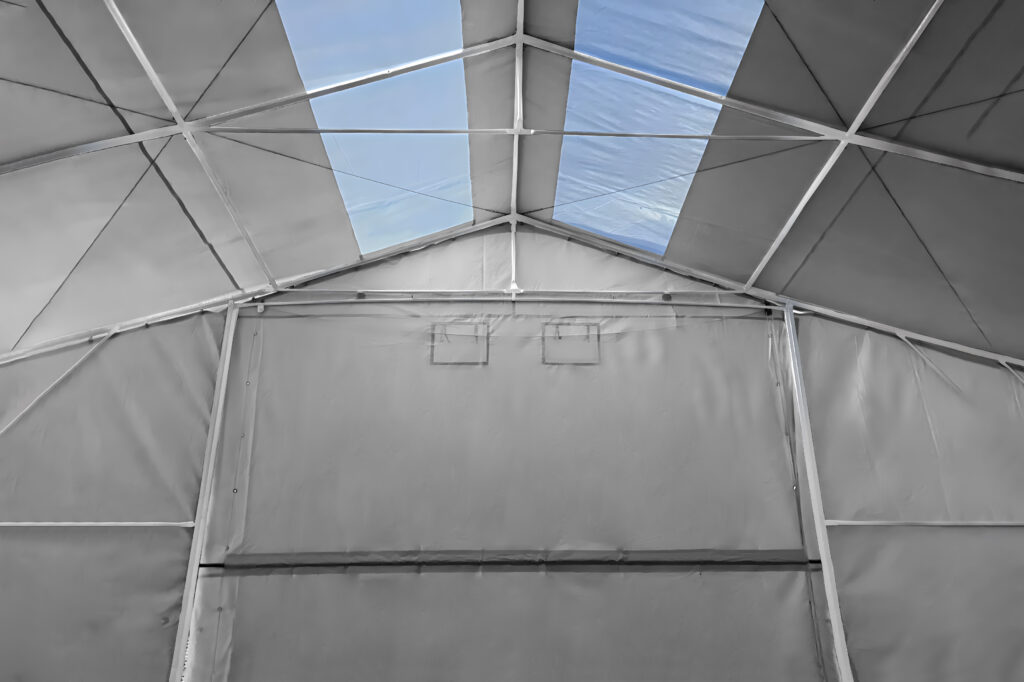 8×12 Industrial Tent - Pull Up entrance - UK Tents