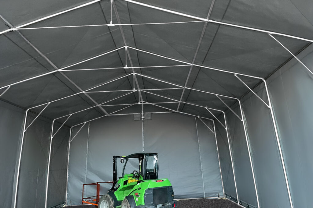 5×8 Industrial Zip Up Titan Tent - UK Tents Storage Marquee